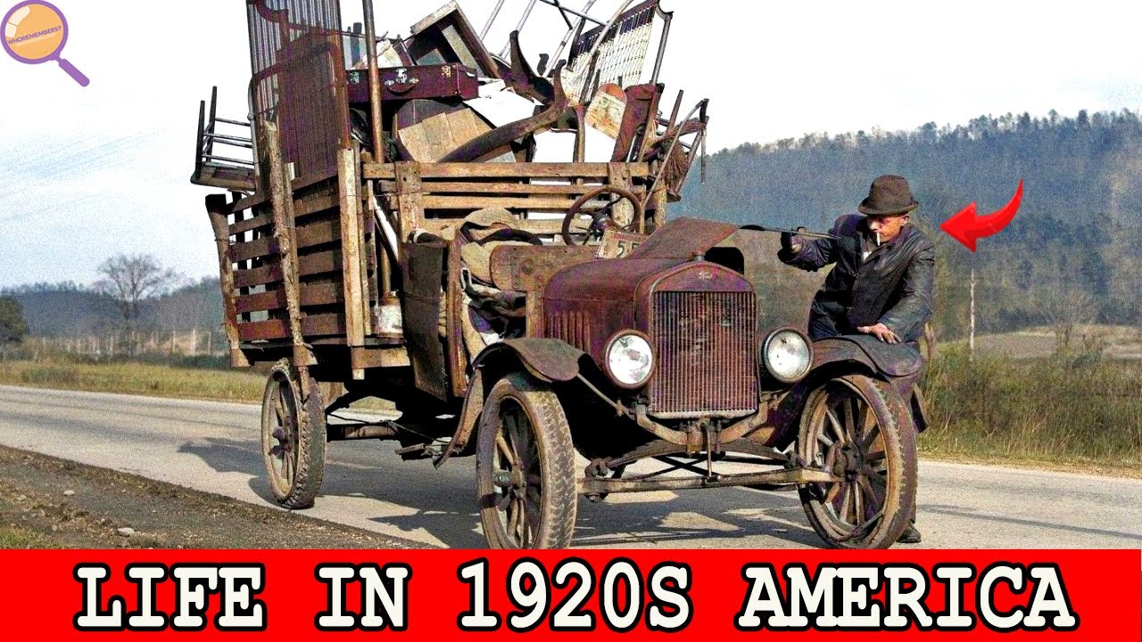 What LIFE Looked Like 100 Years Ago in America - YouTube