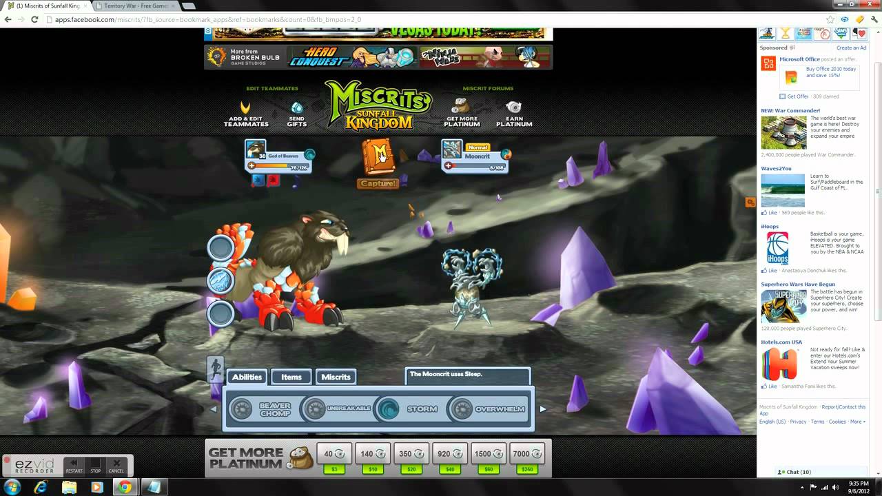 Miscrits Mooncrit location {Moon] - YouTube