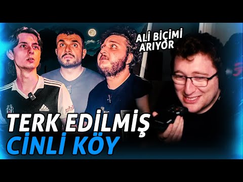 EFE UYGAÇ MESUTCAN TOMAY TERK EDİLMİŞ CİNLİ KÖYDE BİR GECE İZLİYOR @MesutCanTomay