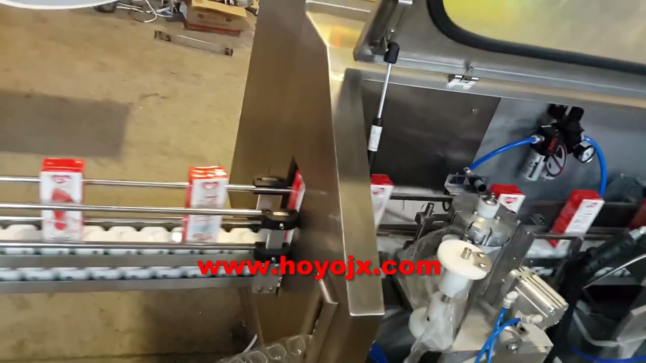 AUTOMATIC STRAW APPLICATOR MACHINE - YouTube