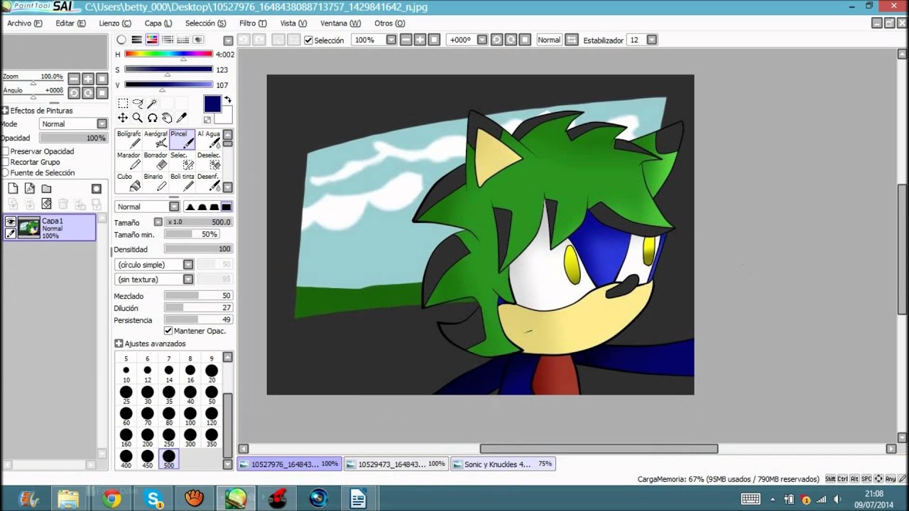 PC Deviantart - Recolor Sonic X - YouTube