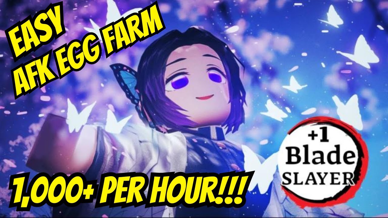 Roblox [Breath] 1+ blade slayer Easy Semi AFK EggShell Farm Method ...