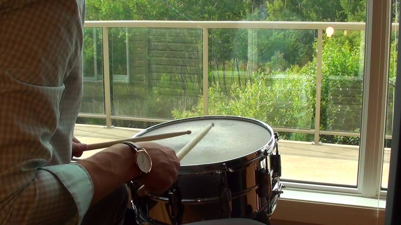 Mr. Rudiments - NARD Snare Solos - Jonathan Webster - YouTube