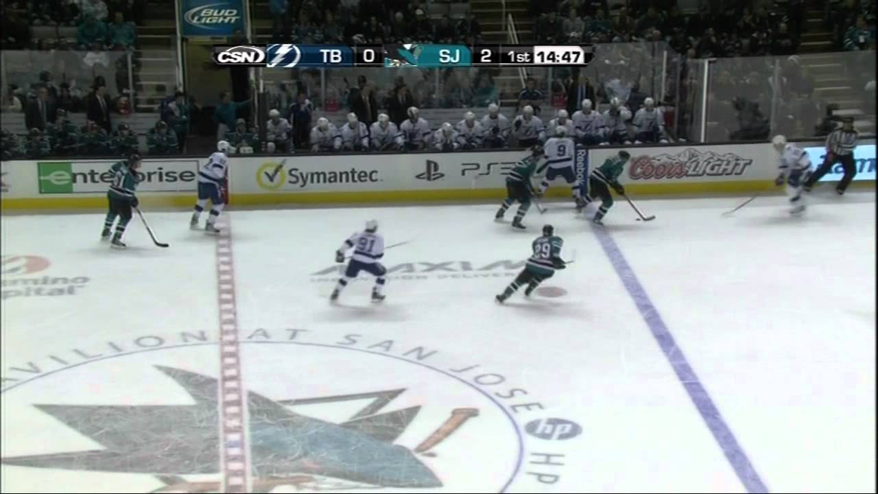 Shark goals vs Tampa Bay (3-0) - YouTube