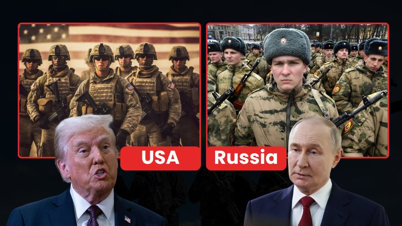 USA vs Russsia Military Power Comparison 2025 | Russia vs USA Military ...