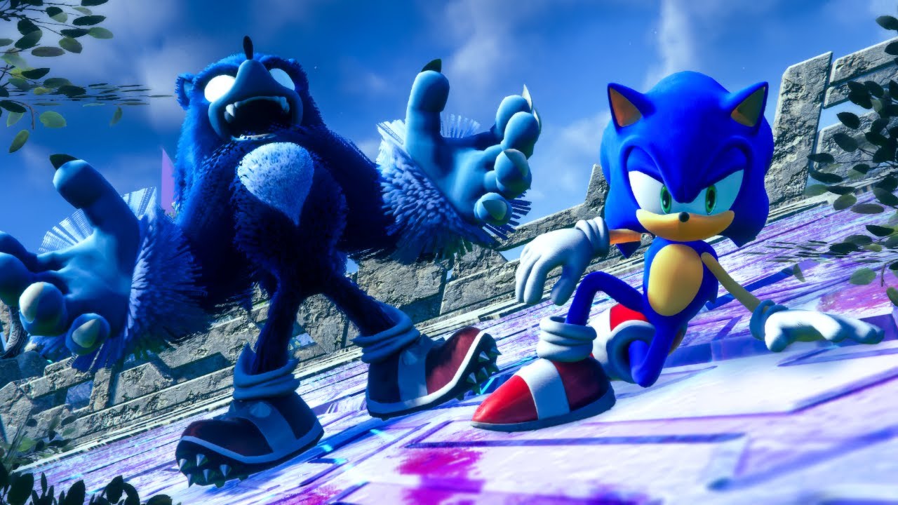 Sonic Frontiers: Werehog Day Night Cycle & Perfect Dark Gaia - YouTube