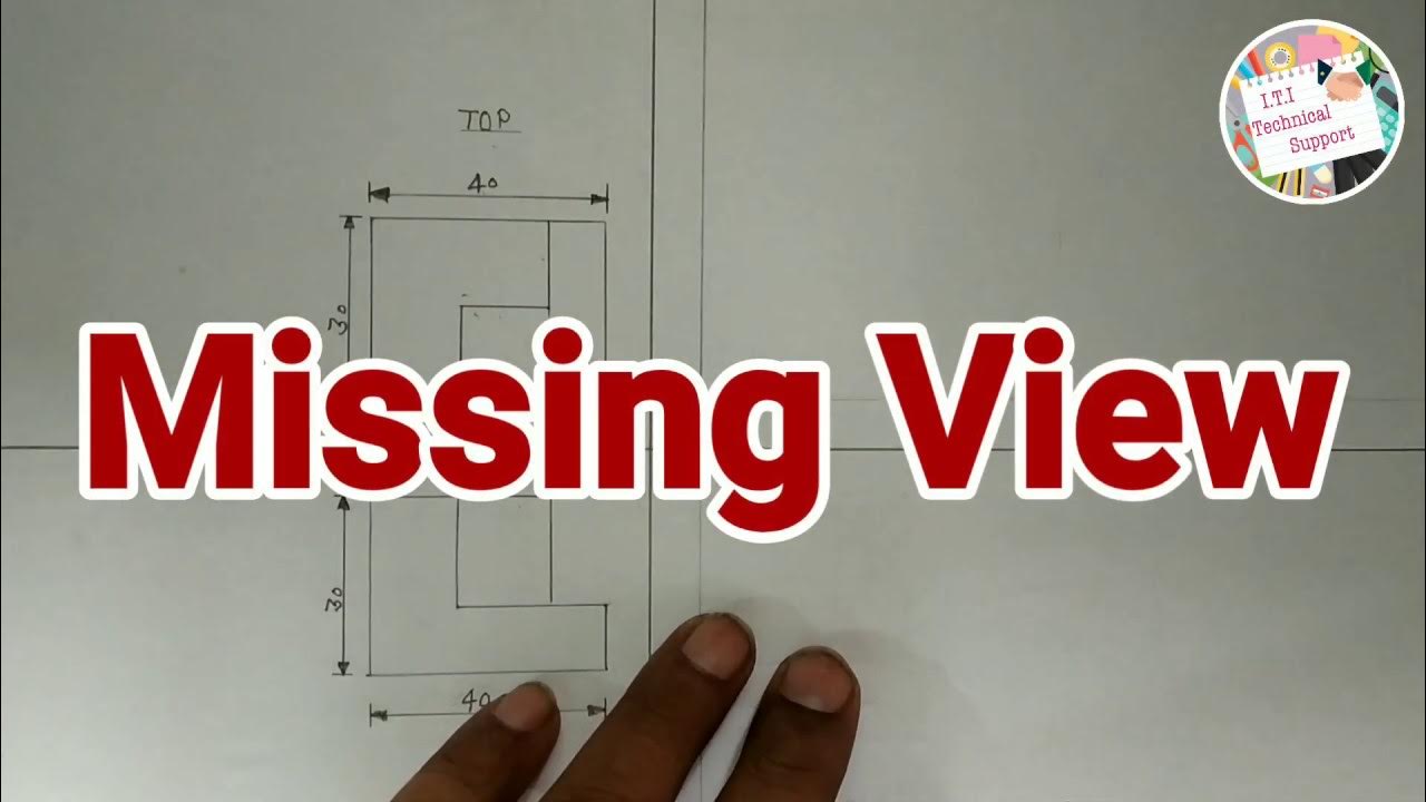 How to draw Missing View - YouTube