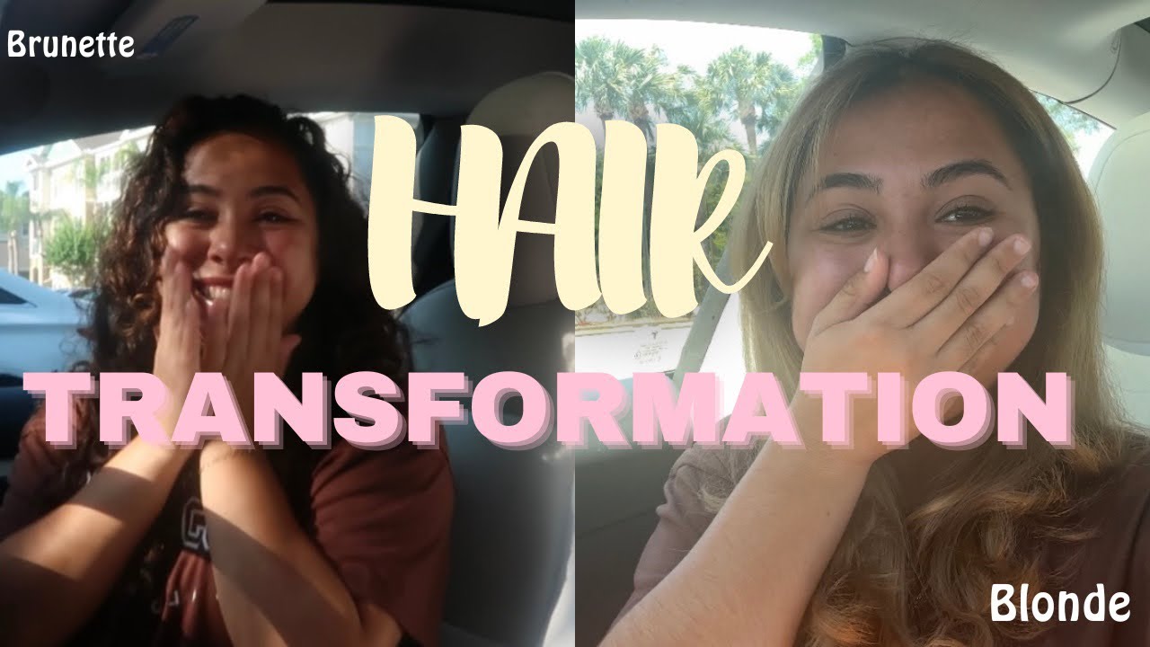 EXTREME HAIR TRANSFORMATION: Brunette to Blonde - YouTube