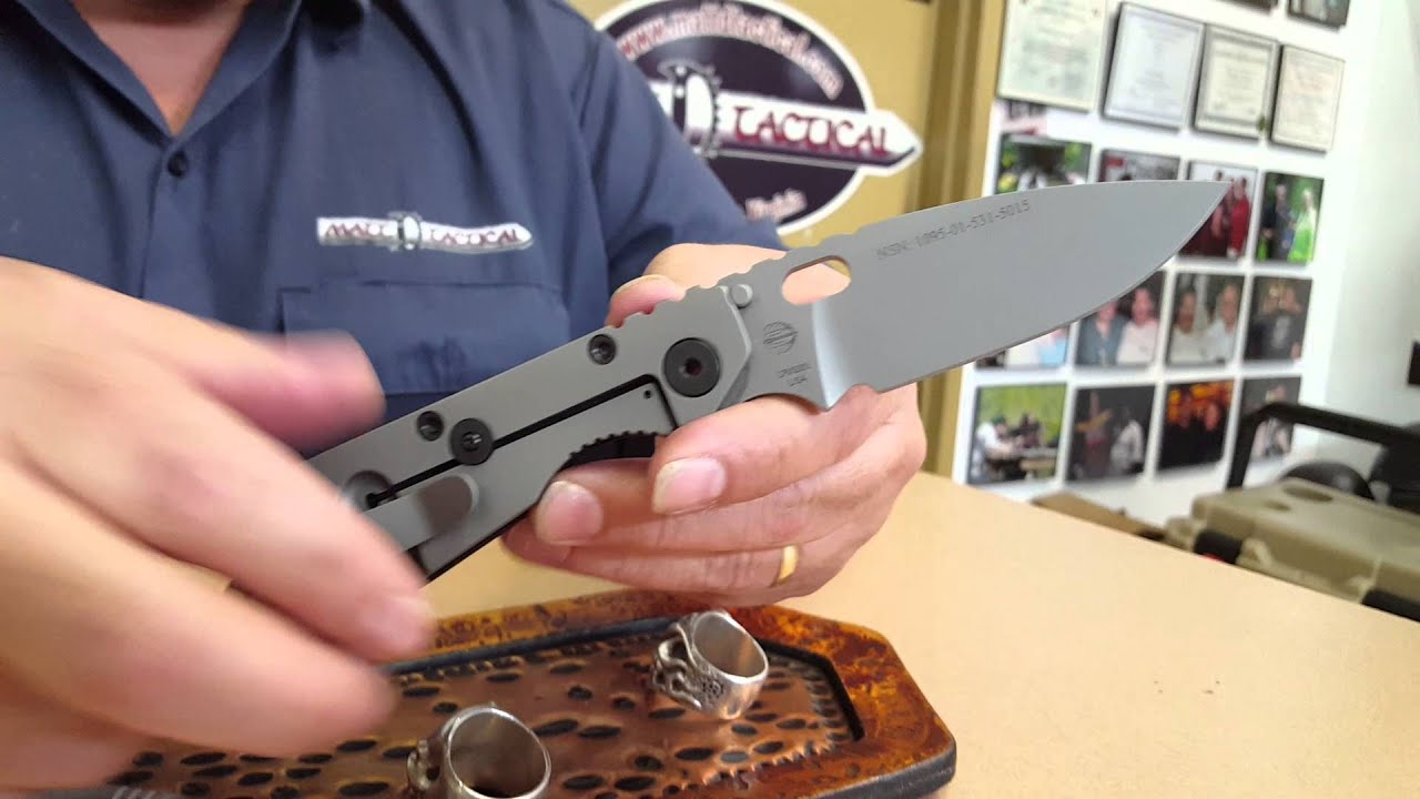 Strider knives SMF NSN at Matt D Tactical - YouTube