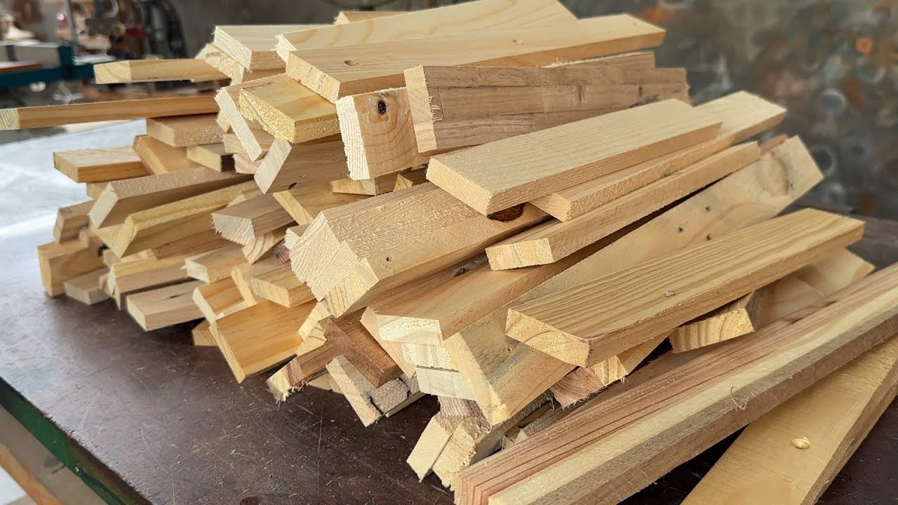 Making the Finest Cabinet Ever from Leftover Wood Fragments // Best ...