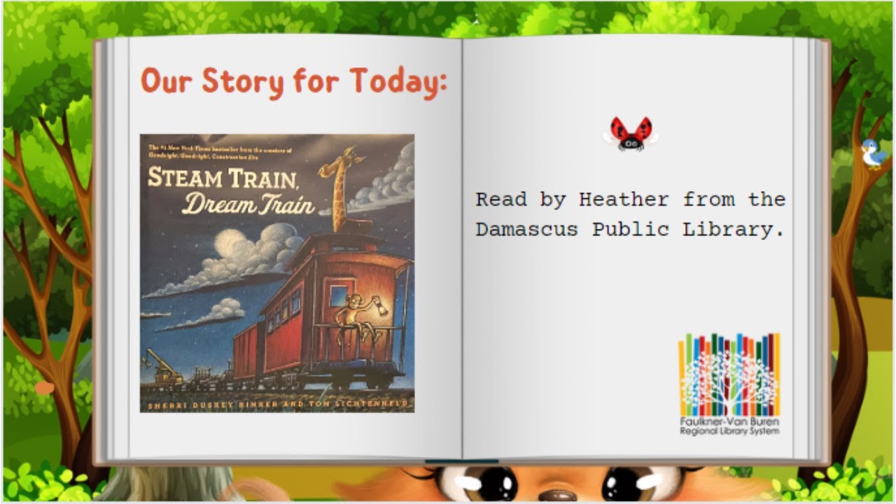Storytime: Steam Train Dream Train by Sherri Duskey Rinker and Tom ...