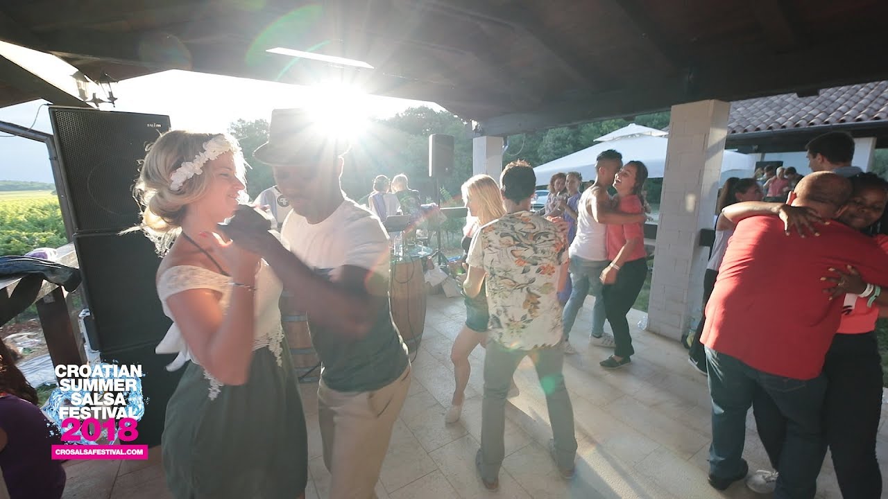 Mark-Anthony & Julia - social dancing @ SECRET VINEYARD PARTY, ROVINJ ...