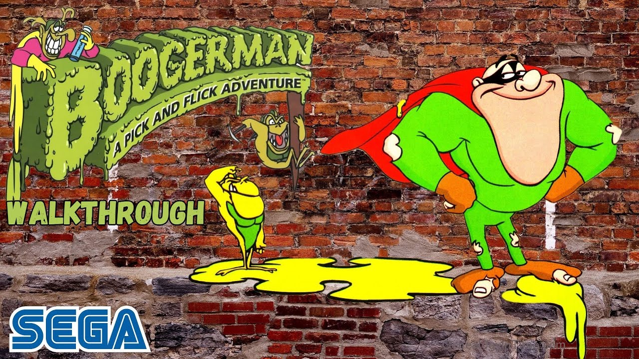 Boogerman A Pick and Flick Adventure. Walkthrough. Longplay. Sega 16 ...