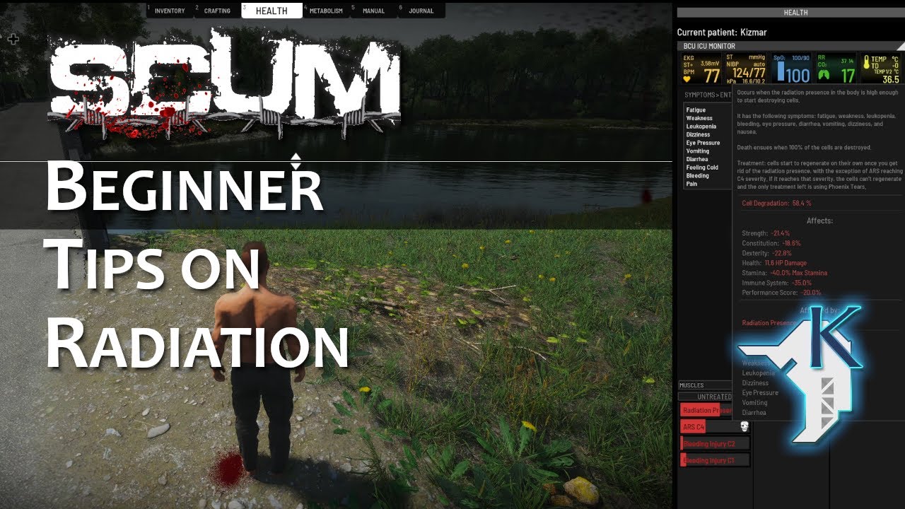 SCUM: Beginner Radiation Tips - YouTube