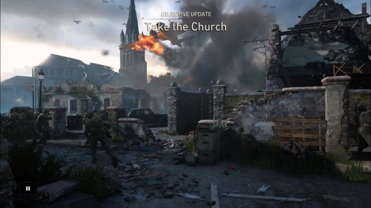 COD WWII Stronghold (4K HD) - YouTube