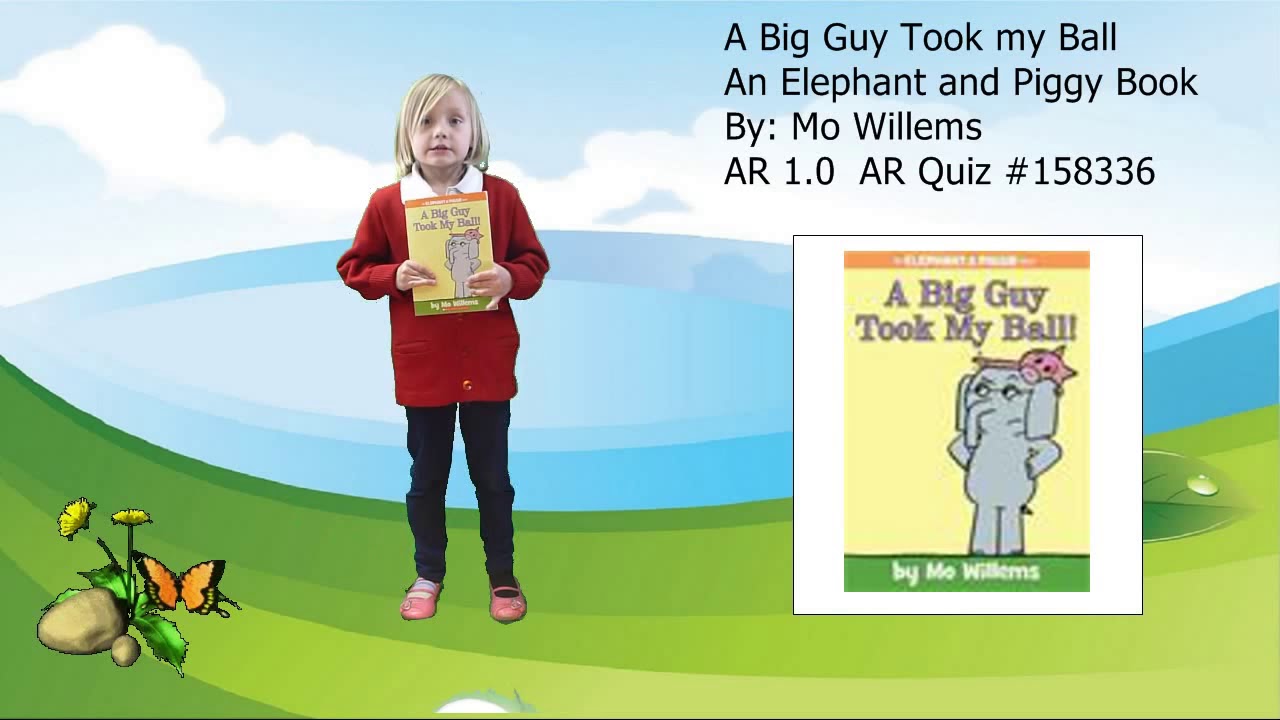 Lovely Little Librarian A Big Guy Took My Ball by Mo Willems - YouTube