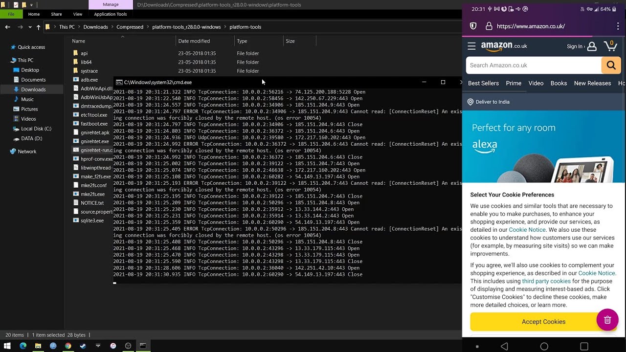 (Reverse Tethering) Use computer's internet to android mobile. - YouTube