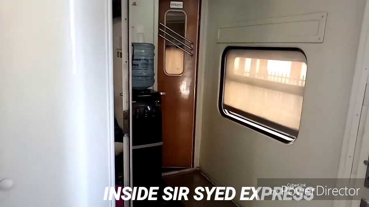 PAKISTAN'S MOST LUXURIOUS TRAIN | SIR SYED EXPRESS | INSIDE VIEW ...