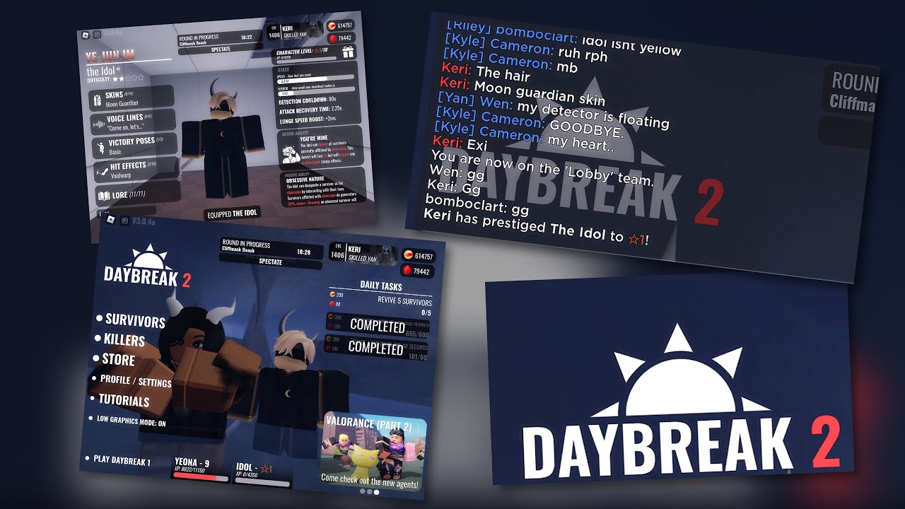 Unlocking Prestige Idol on Daybreak 2 - YouTube