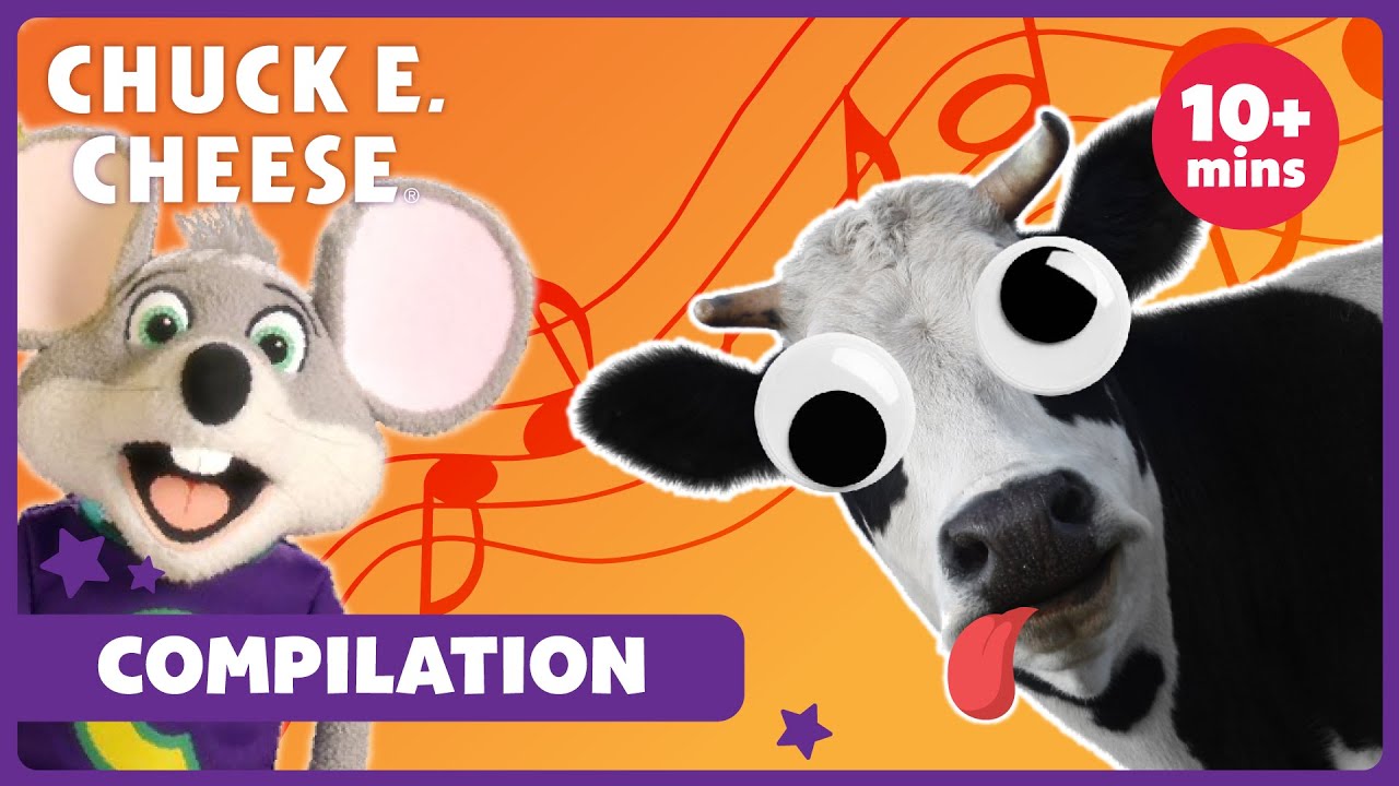 Animals are fun with Chuck E. Cheese | Compilation - YouTube
