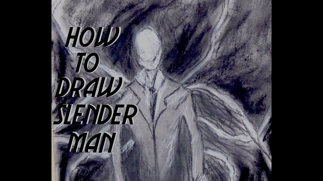 Ep. 21 How to draw Slender Man Part 2 of 2 - YouTube