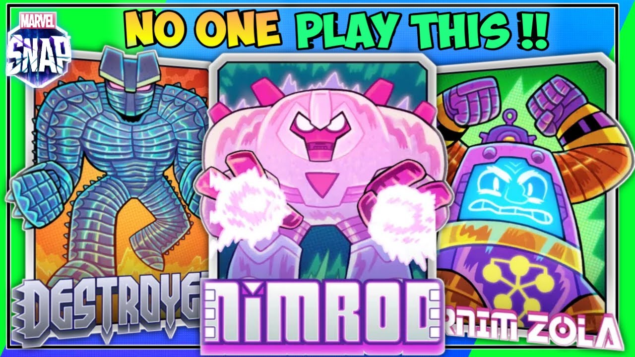 Ultimate satisfaction: Best Shuri Nimrod deck reveal | Marvel Snap ...