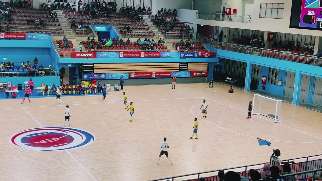 OFC FUTSAL SEMI FINAL 2022 | Solomon Islands vs Fiji - YouTube