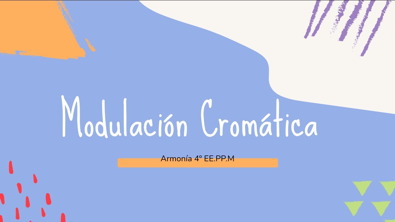 Introducción a la modulación cromática - YouTube