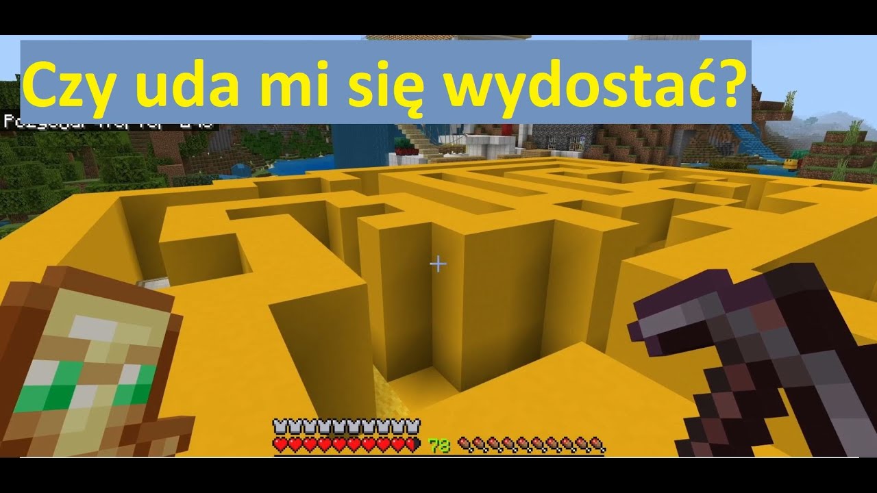 Labirynt w Minecraft. Próba ucieczki - YouTube