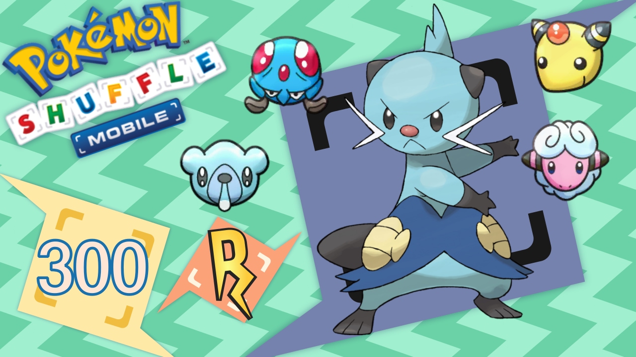 Pokémon Shuffle Mobile - Dewott, Cubchoo, Tentacool [541 - 545] - YouTube