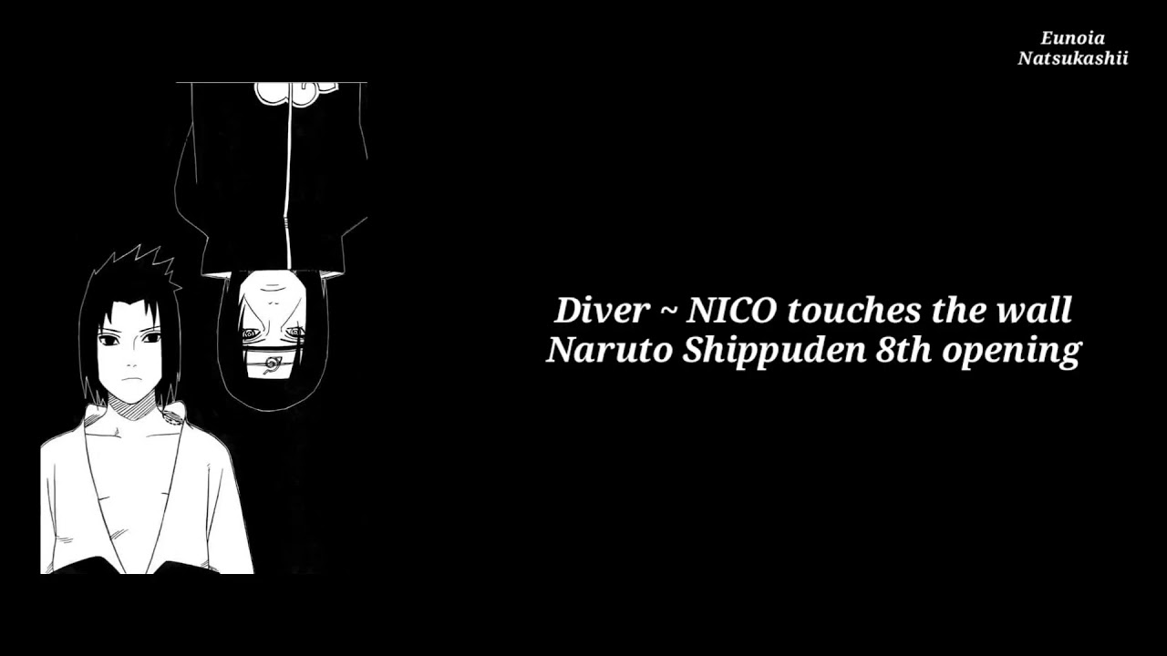 Diver Naruto Shippuden kan/rom/eng lyrics - YouTube