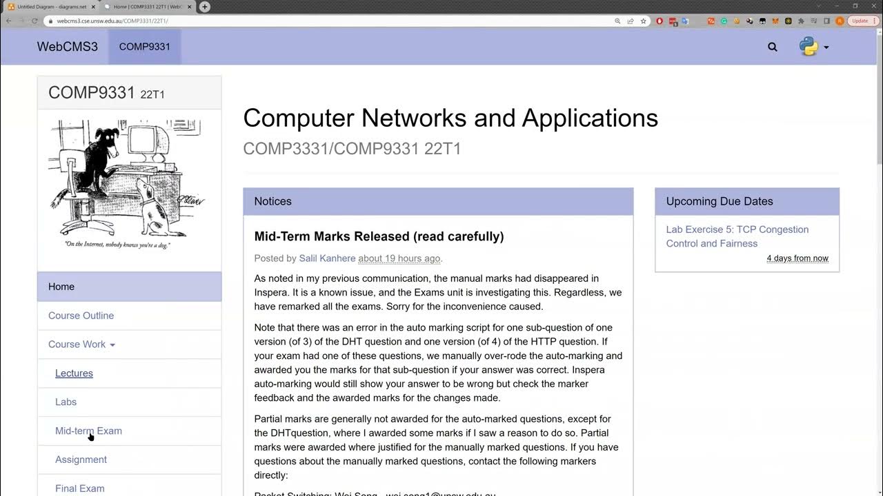 COMP3331/9331 22T1 Assignment Help session W7 2 - YouTube