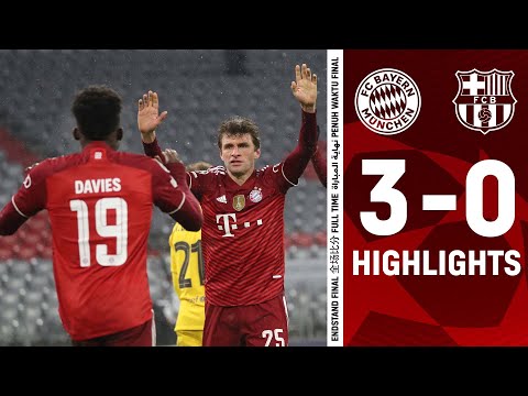 Perfect Groupstage with 6️⃣th Victory! | FC Bayern - FC Barcelona 3:0 | Highlights | UEFA CL
