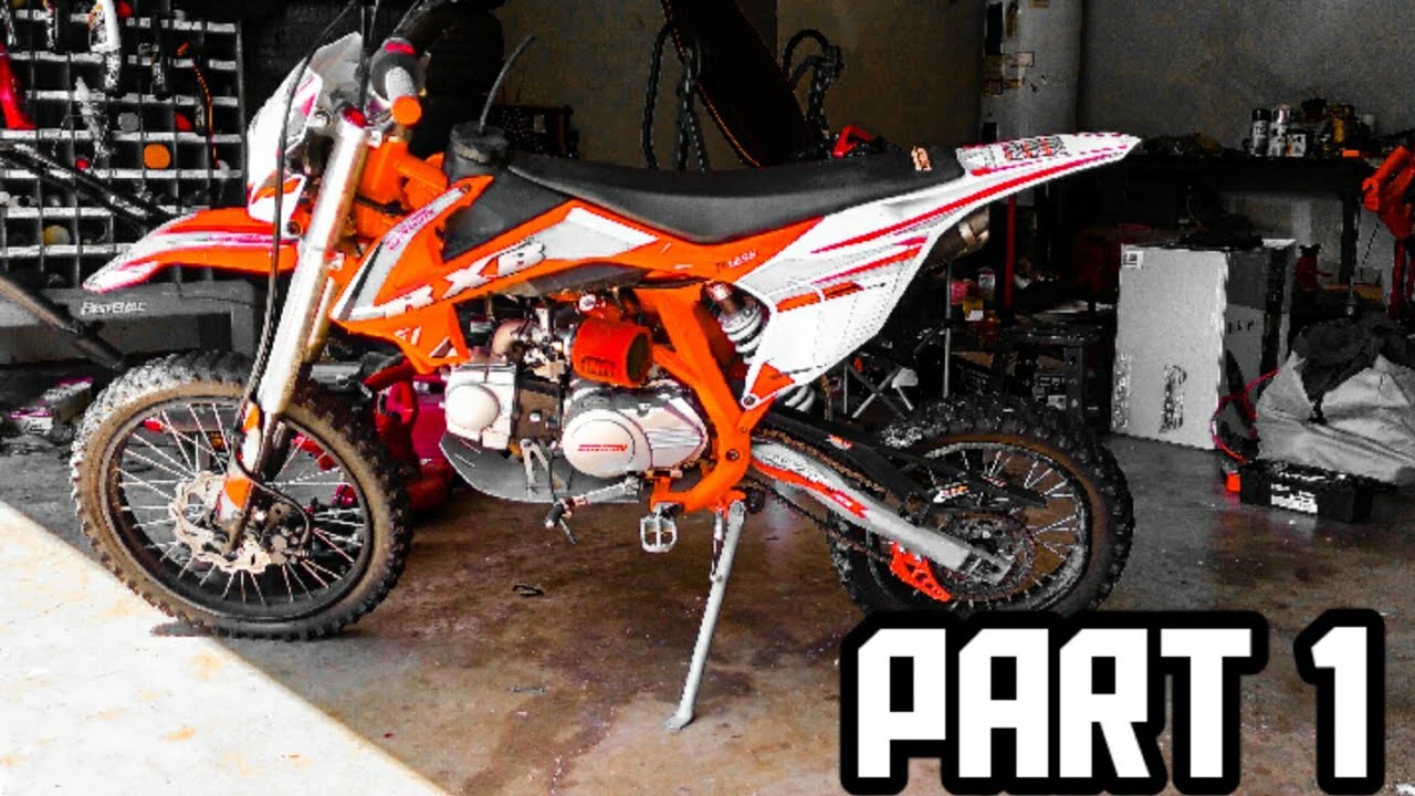 Orion Rxb Pitbike Build Part 1 | Teardown - YouTube