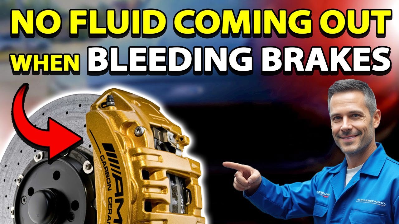 No Brake Fluid To Rear Brake When Bleeding Why