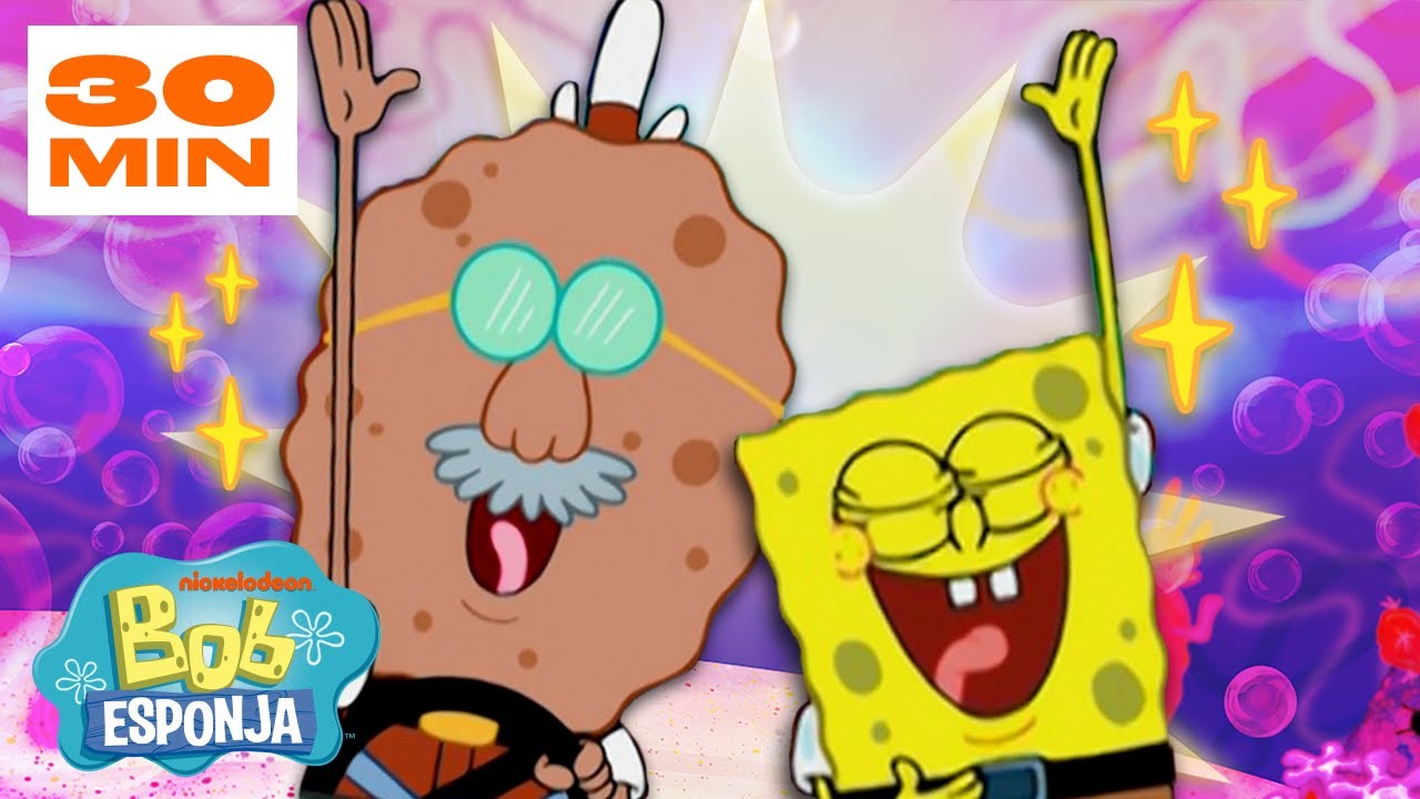 Bob Esponja | Todos os PAIS em Bob Esponja! 👨‍🦳 | Bob Esponja em ...