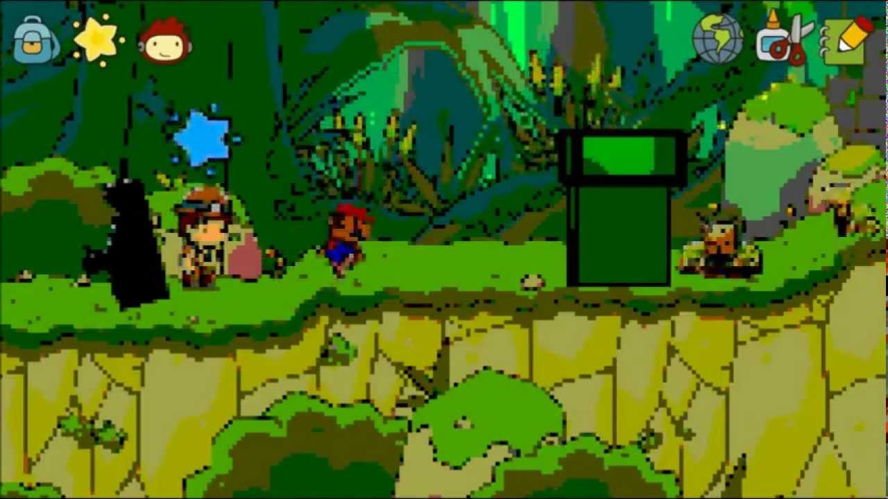 8-Bit Mario in Scribblenauts Unlimited - YouTube