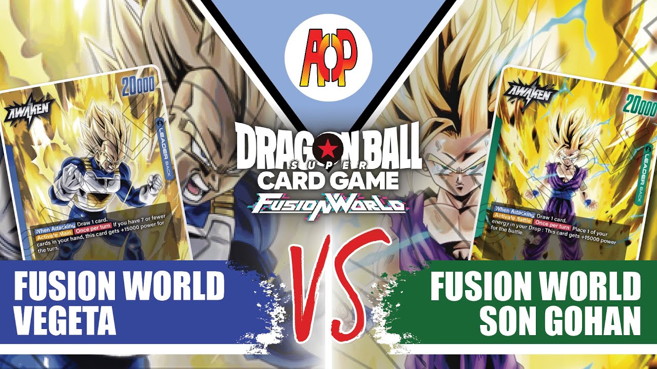 Fusion World Vegeta U Vs Gohan G Awaken Pulse Gameplay DBS TCG fusion-world-vegeta-u-vs-gohan-g-awaken-pulse-gameplay-dbs-tcg