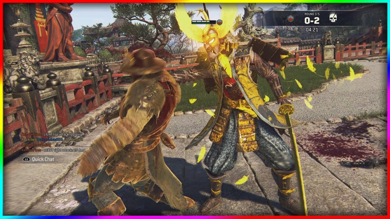 [For Honor] KENSEI IS BESTOWED WITH LIGHT! - Heavenly Crane Mask Outfit ...