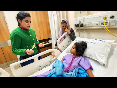 Doctor ne lagaya Injection 😭 | Prisha ko Milne gaye hospital injection vlog