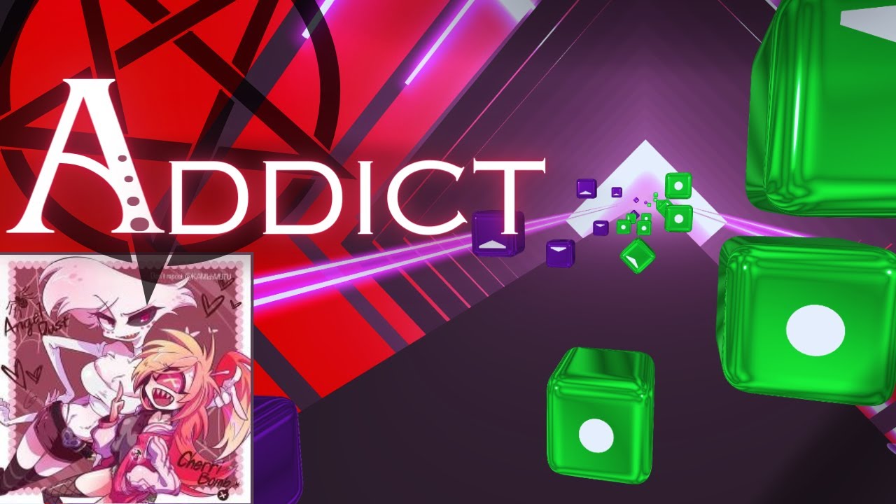 ADDICT (Rock Remix) - Beat Saber | Hazbin Hotel - YouTube