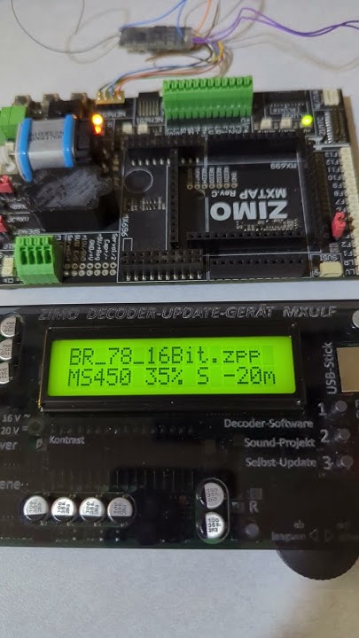 Programming Zimo MS450 sound decoder #shorts - YouTube