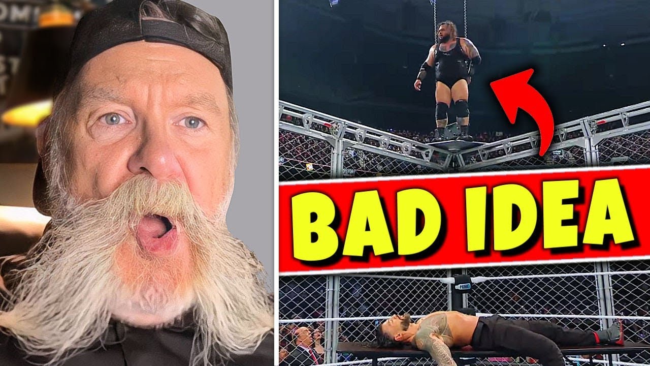 Dutch Mantell on Bronson Reed's Cage Dive Foot Injury | WWE Survivor ...