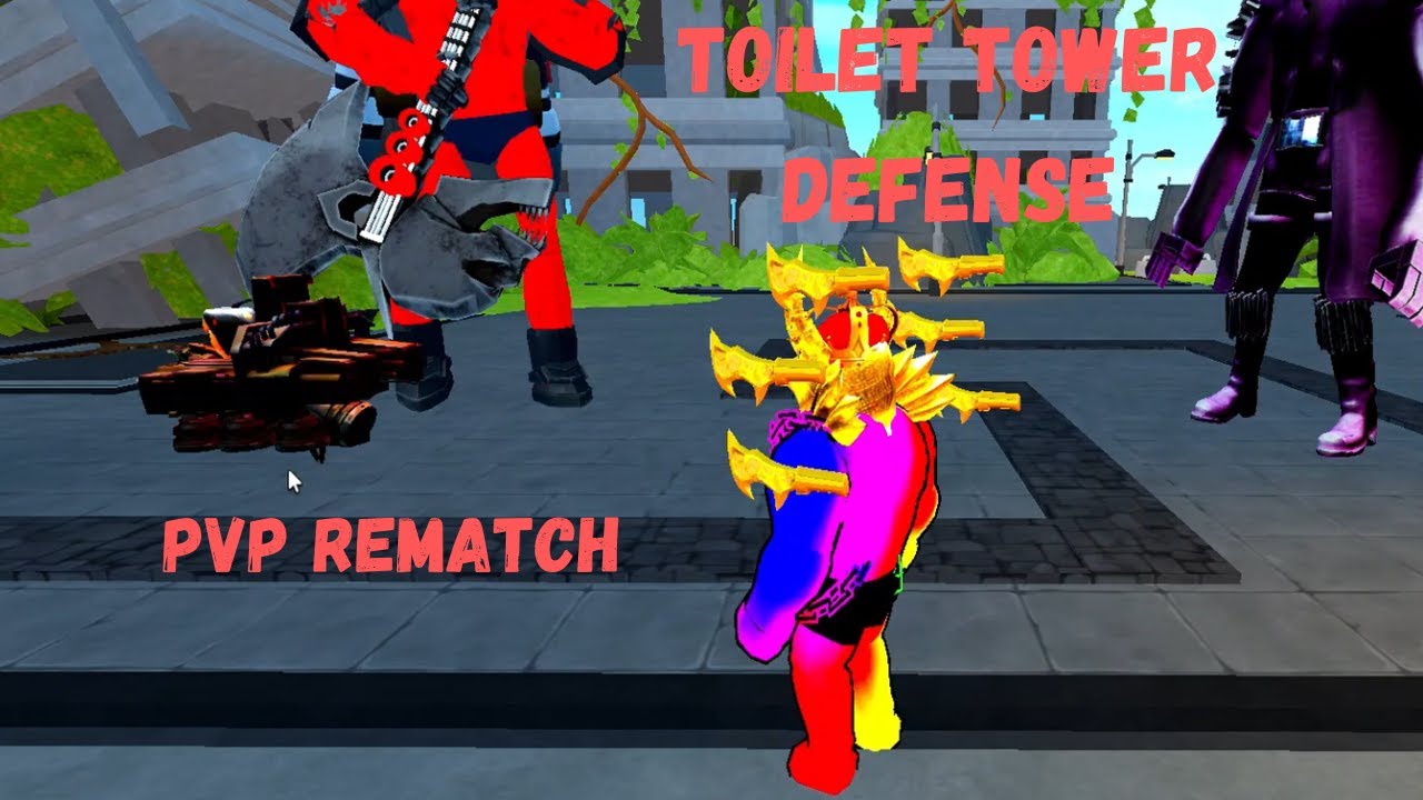 Toilet Tower Defense PVP Mode Rematch - YouTube