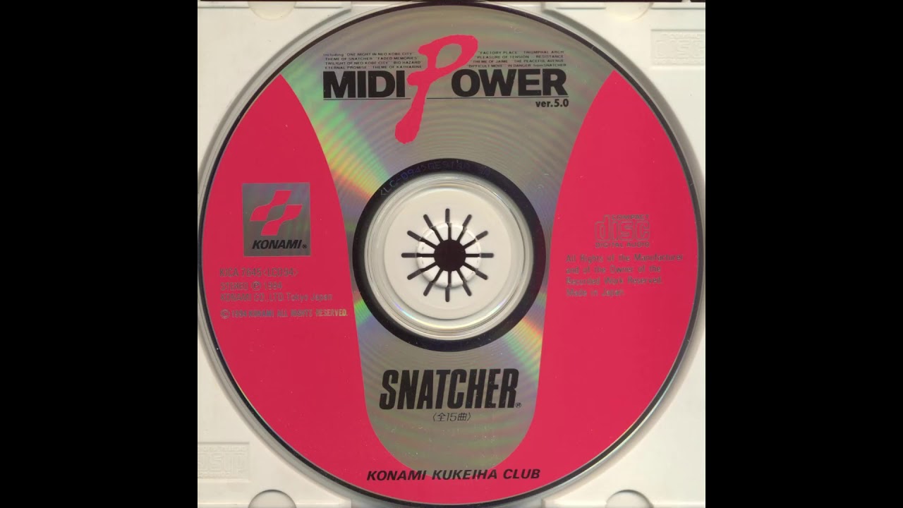 Theme of Jamie - Snatcher - MIDI Power Version - YouTube