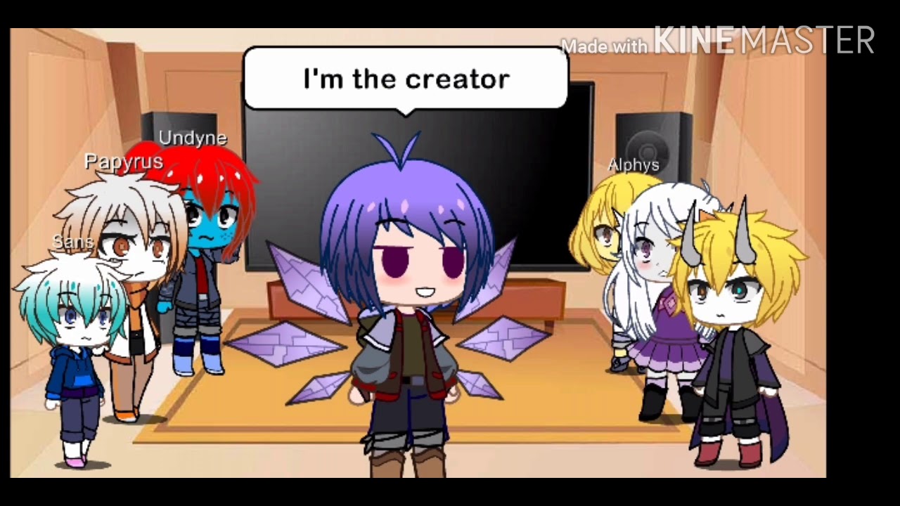 Undertale reacts to flowey transformation |Gacha| - YouTube