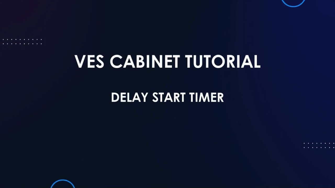 DELAY START TIMER - YouTube