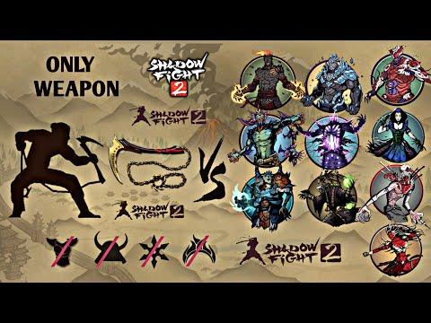 Shadow Fight 2 | Only Blood Reaper vs Underworld Bosses