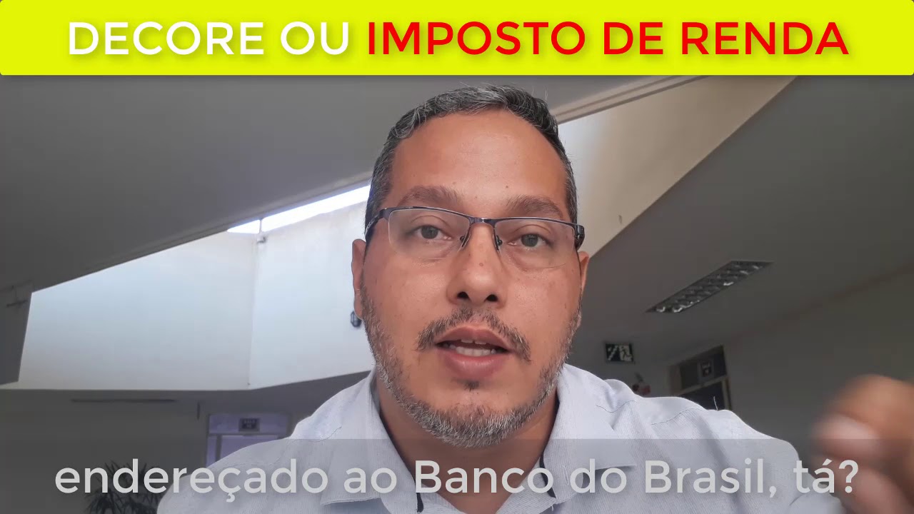 Decore ou Imposto de Renda - YouTube