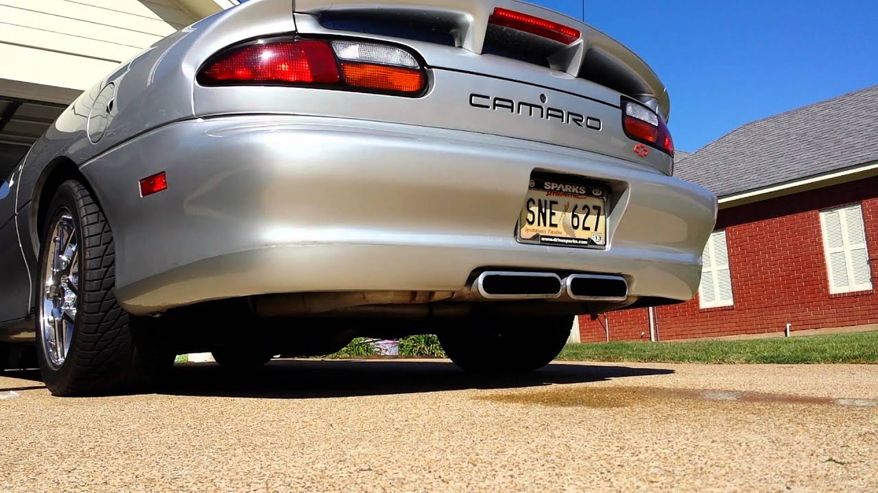 SS Camaro 233/239 cam cme exhaust startup - YouTube